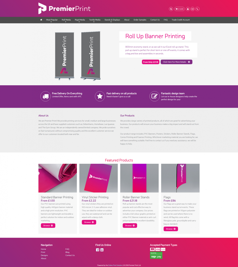 Premier Print - Web To Print Case Study from OPS