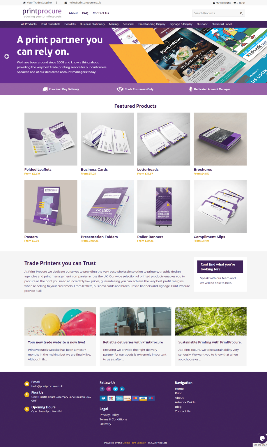 Print Procure Web To Print Case Study from OPS