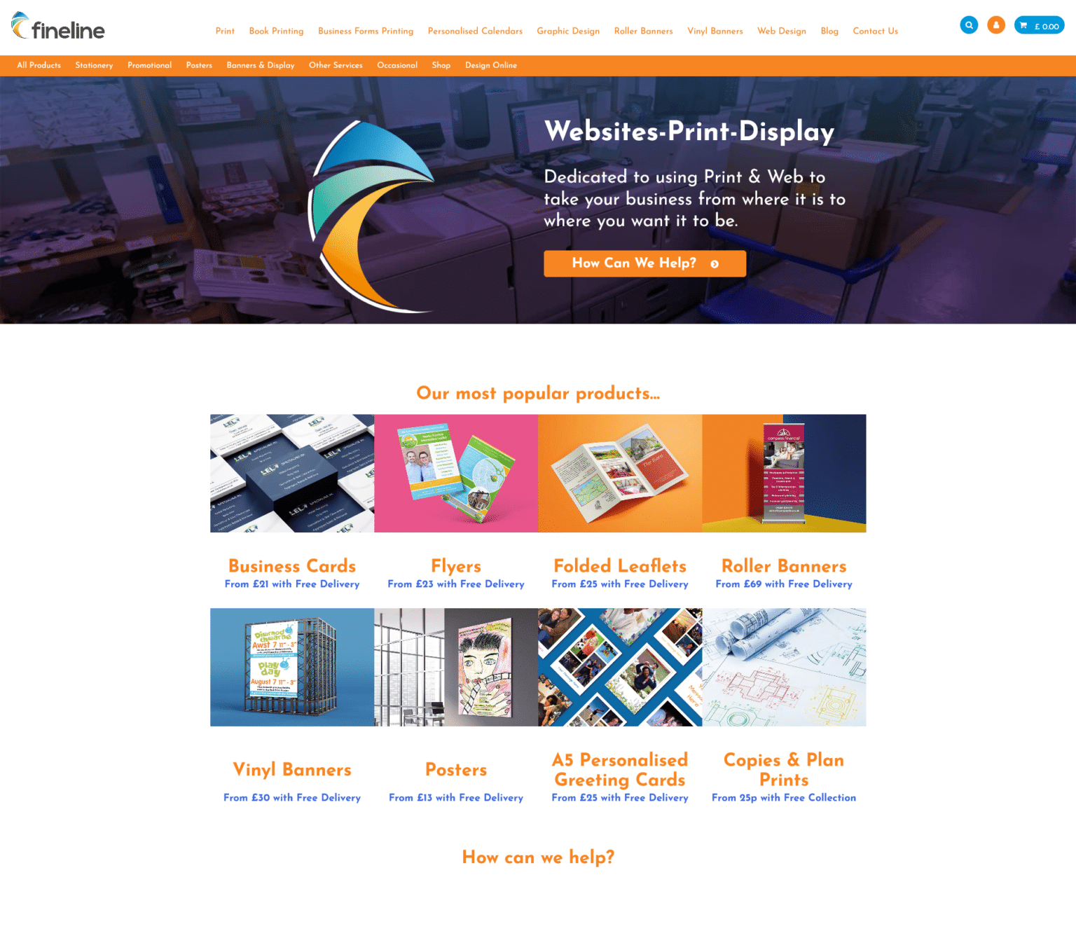Fineline Print and Web Web To Print Case Study from OPS